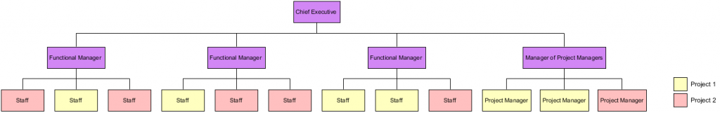 Organization Chart - Matrix Organizational Template - Visual Paradigm ...