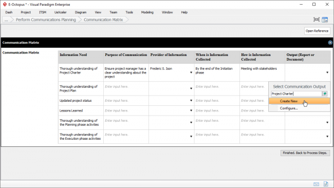 communications-plan-communication-matrix - Visual Paradigm Community Circle