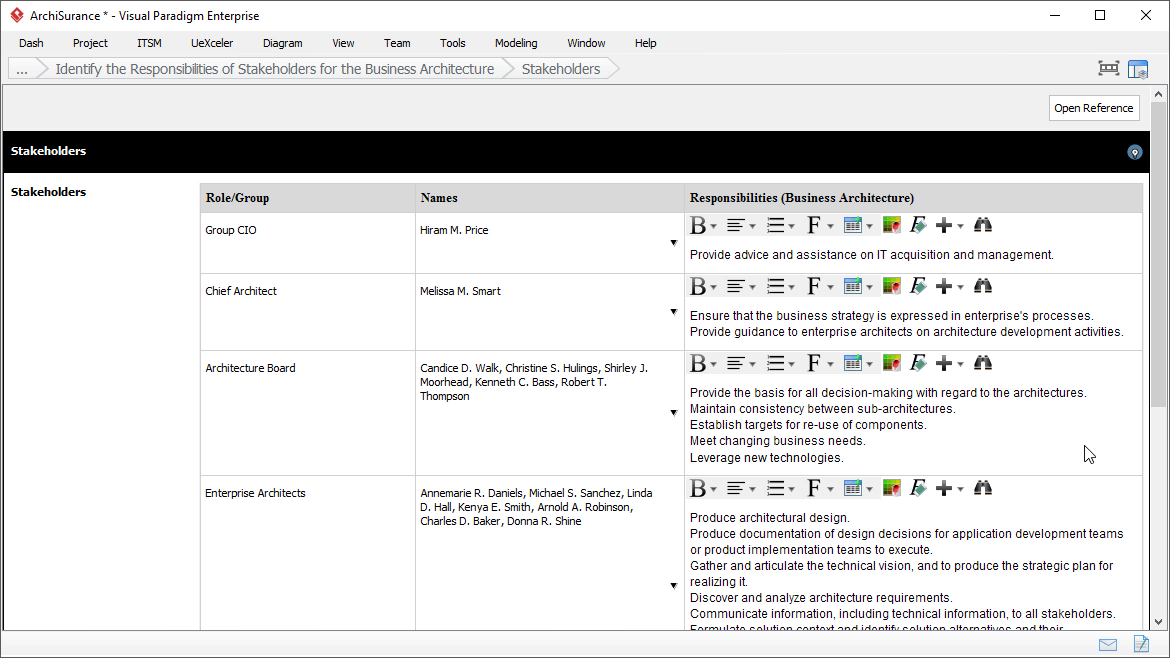 Togaf Architecture Definition Document Example 