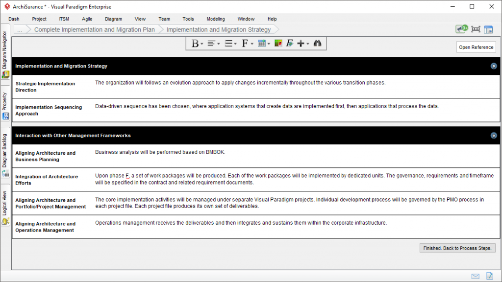 How to Develop ADM Implementation and Migration Plan (Phase F) - Visual ...