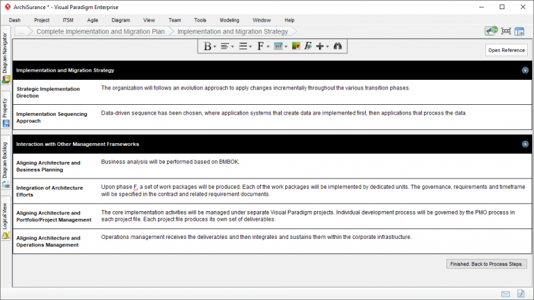 How to Develop ADM Implementation and Migration Plan (Phase F) - Visual ...