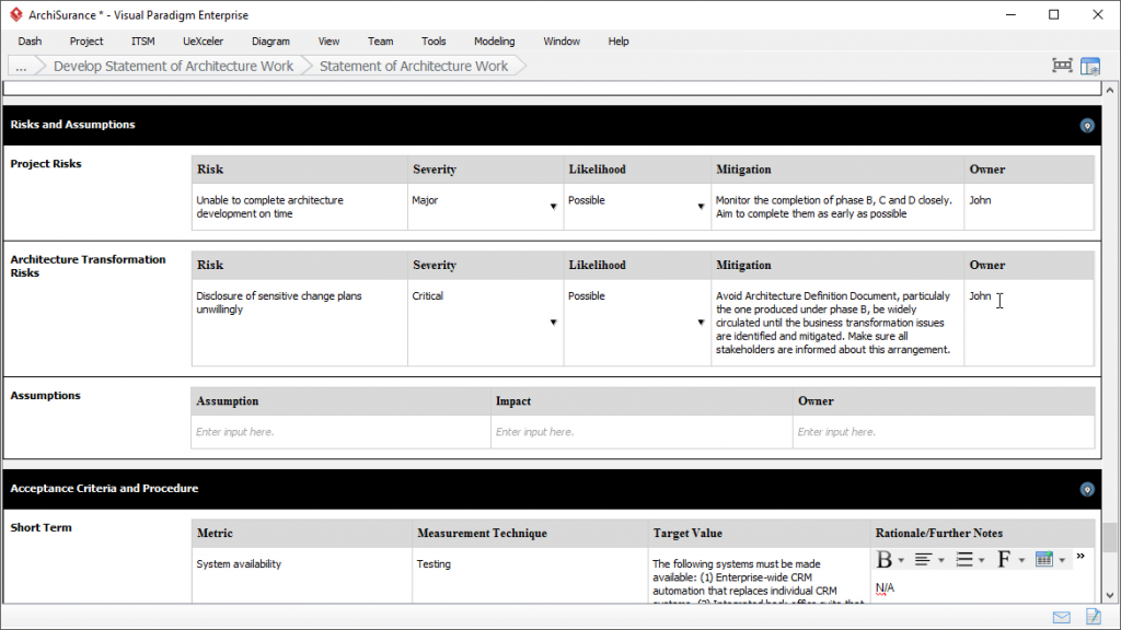 How to Develop ADM Statement of Architecture Work (Phase A) - Visual ...